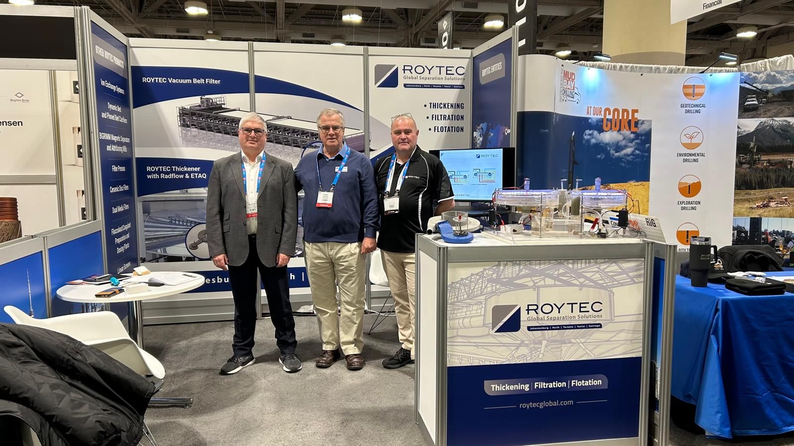 Roytec Global Showcases Separation Technology at PDAC 2025
