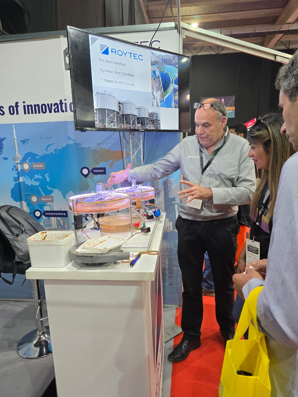 Roytec Global Showcases Innovation at Expomin 2025